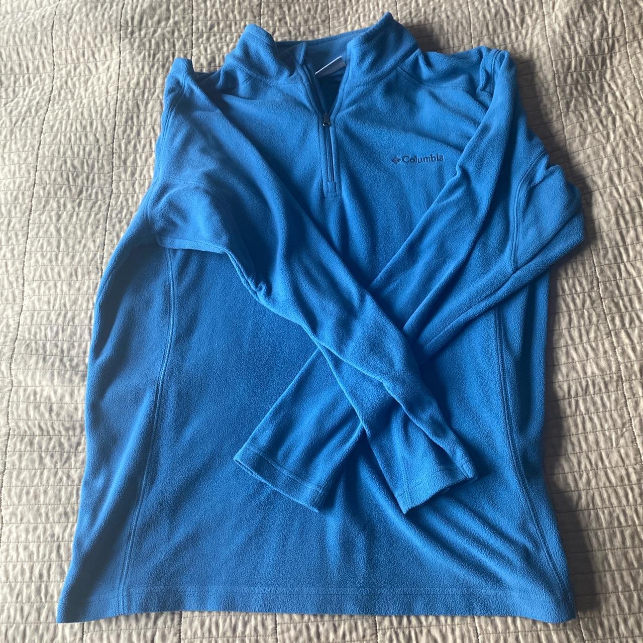 Columbia Sportswear Men's Blue Jumper | Depop