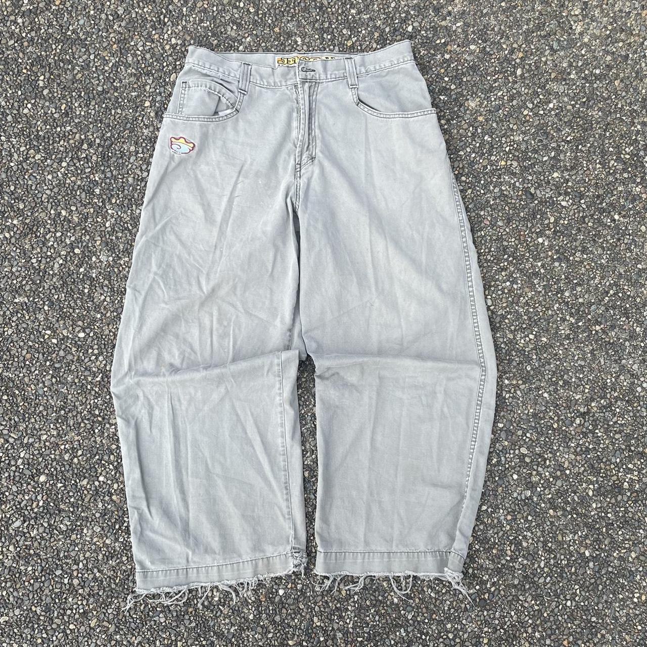 JNCO Men's Green Jeans | Depop