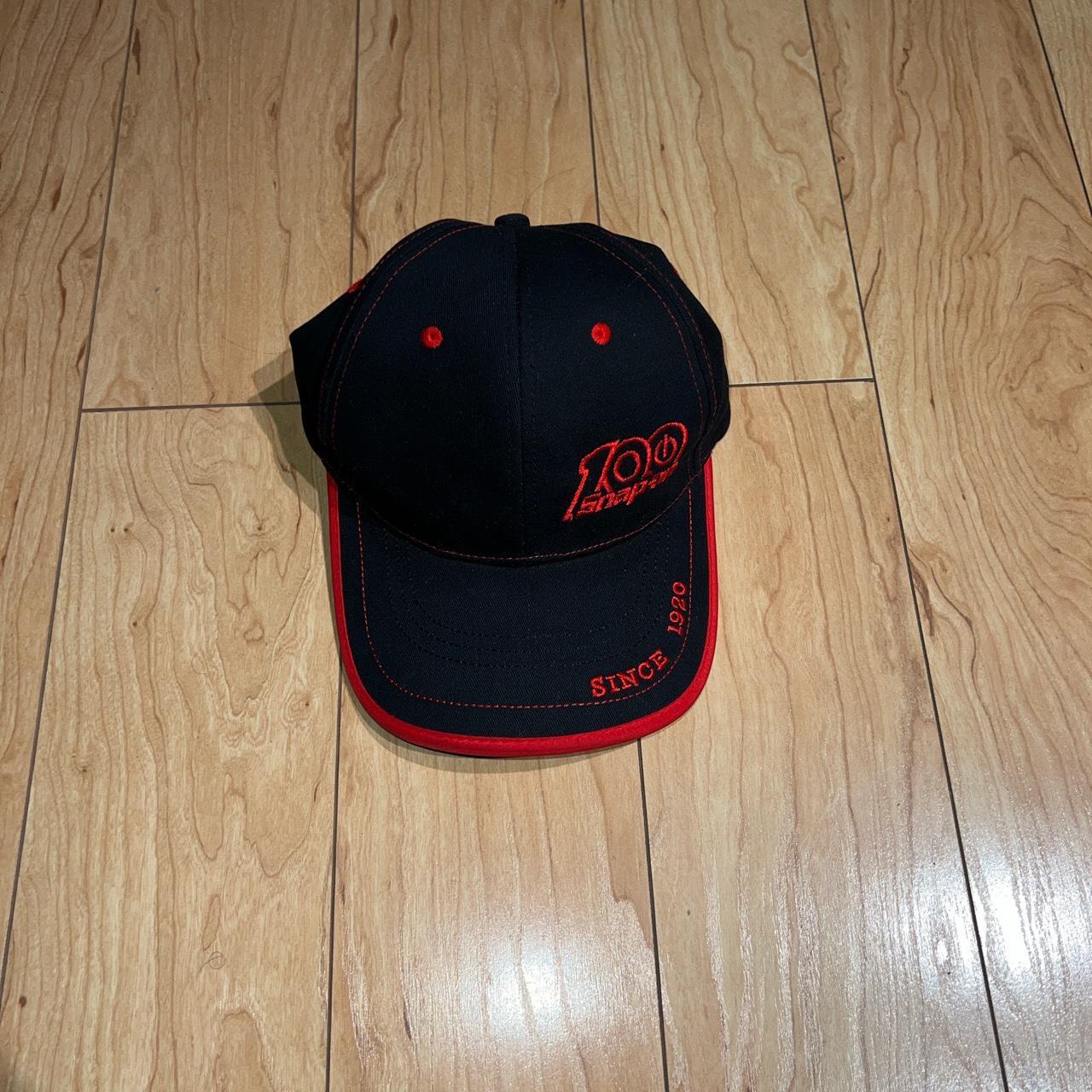 Snap-on hat Black and red color Great condition... - Depop
