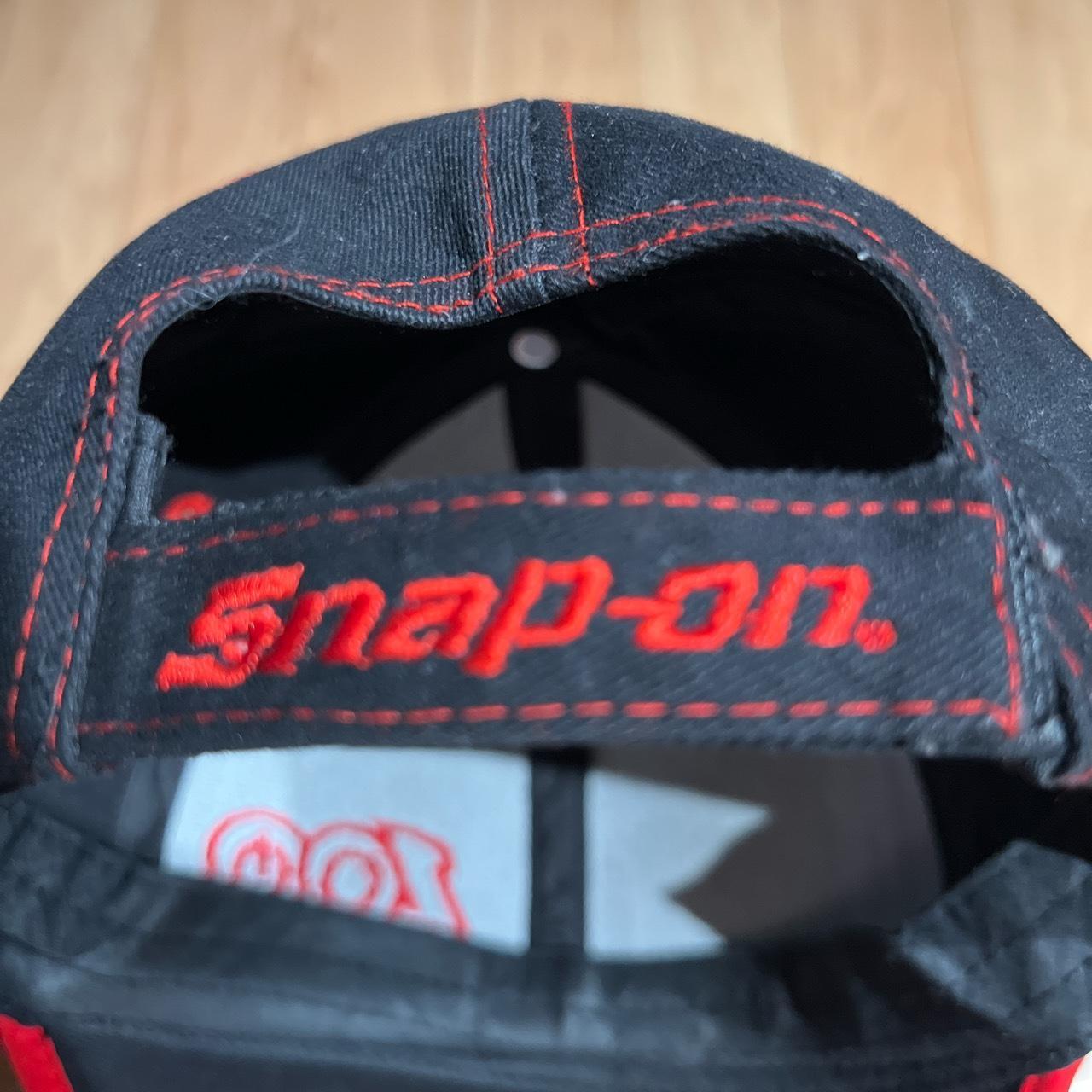 Snap-on hat Black and red color Great condition... - Depop