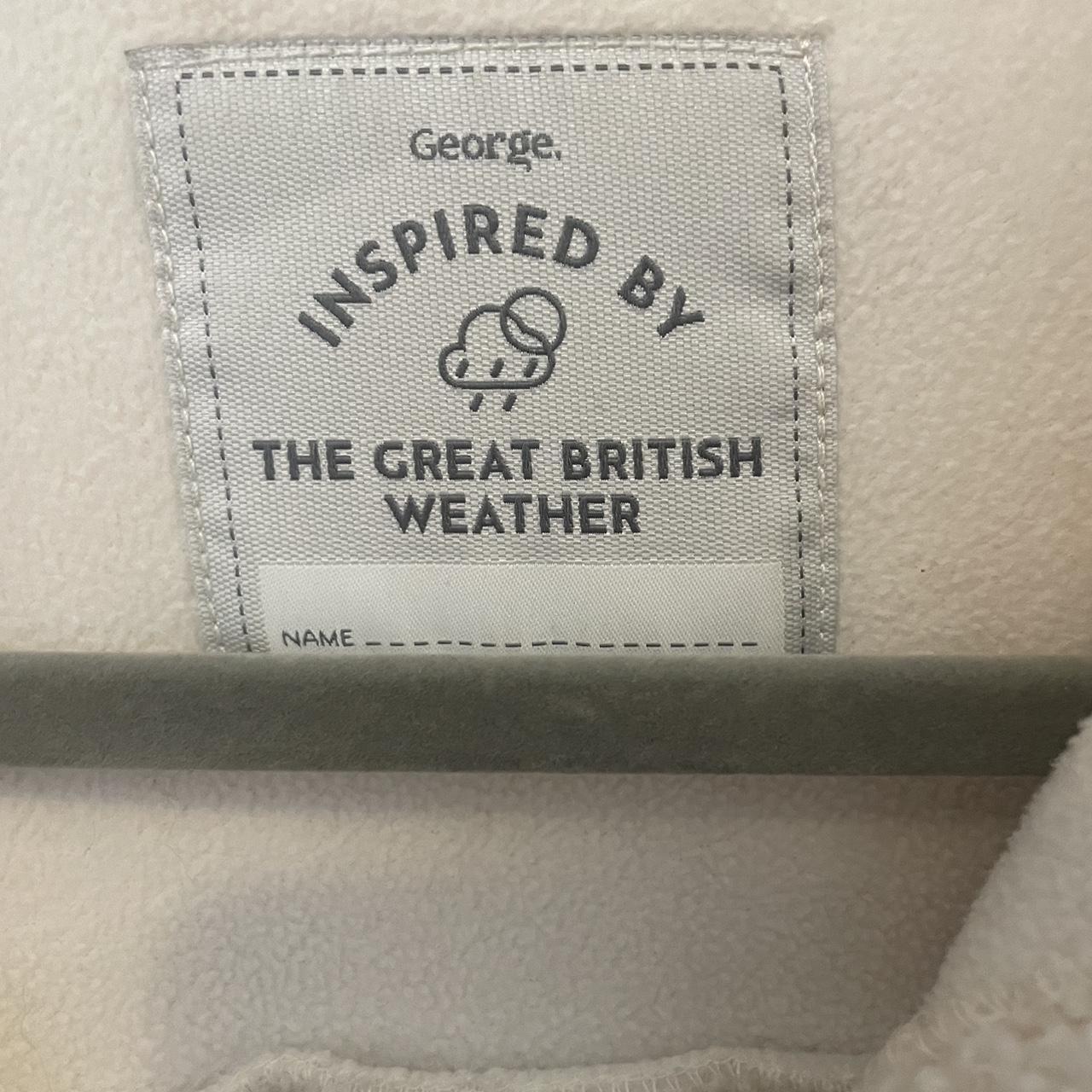 12-13 YEARS -asda george teddy bear jacket with poppers - Depop