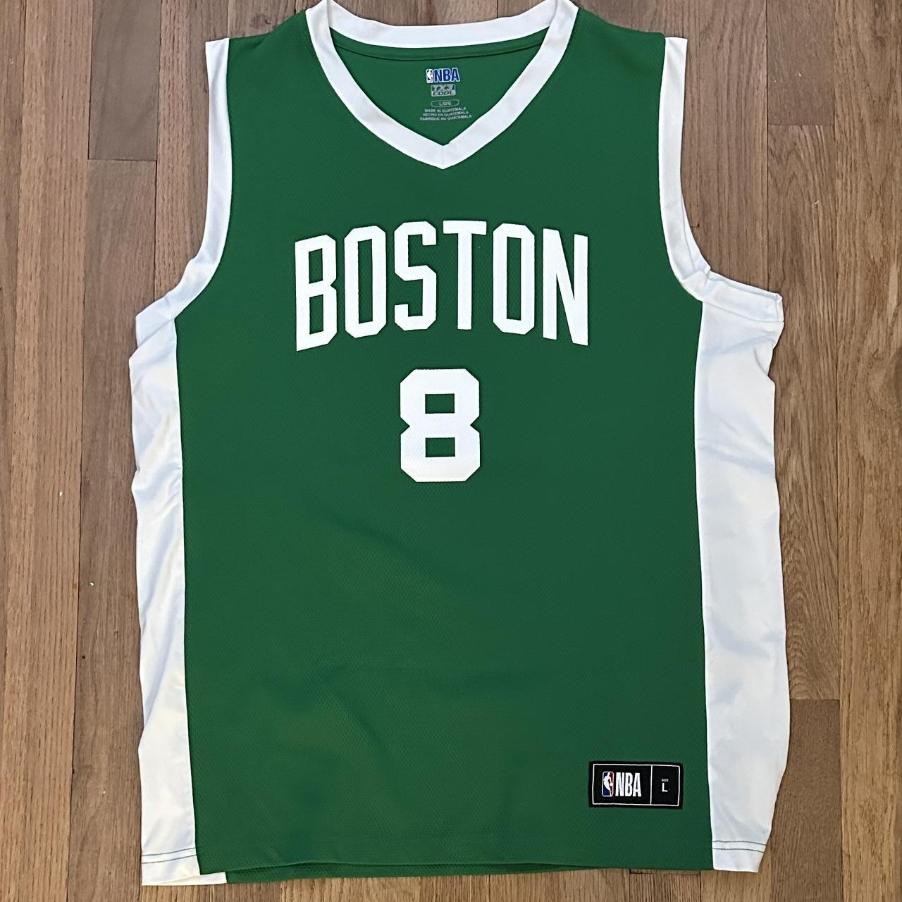 NBA Women's Green and White Bodysuit | Depop