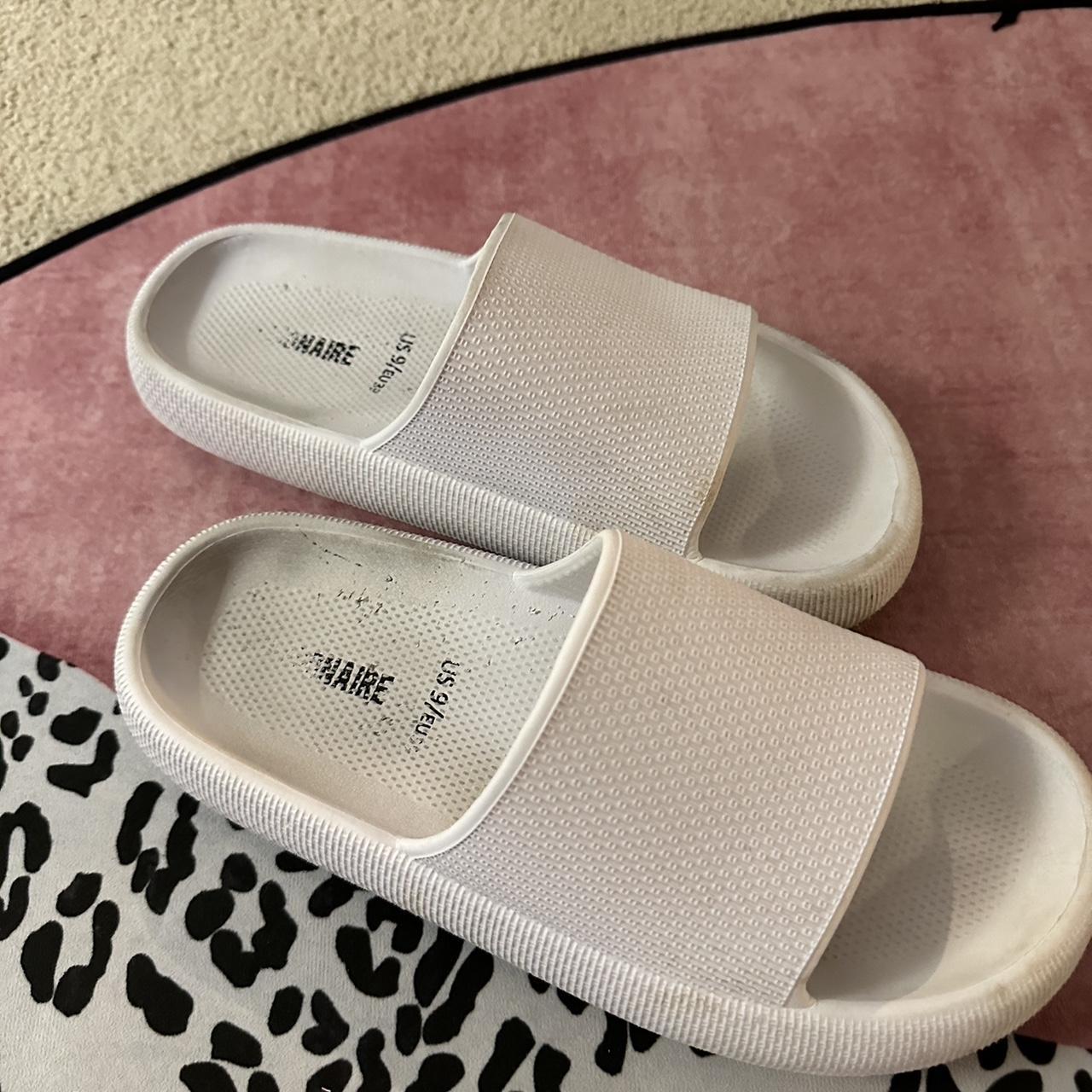 squishy slides good for chilling around white... - Depop