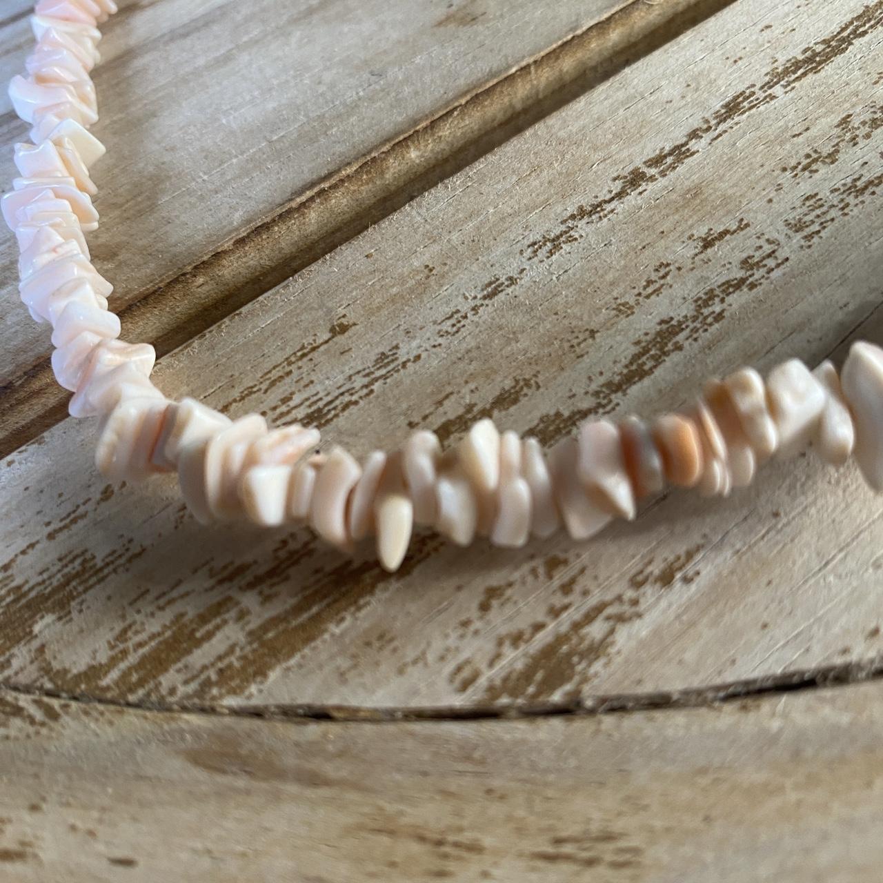 Vintage 90s Seashell Necklaces & Bracelet Natural... - Depop