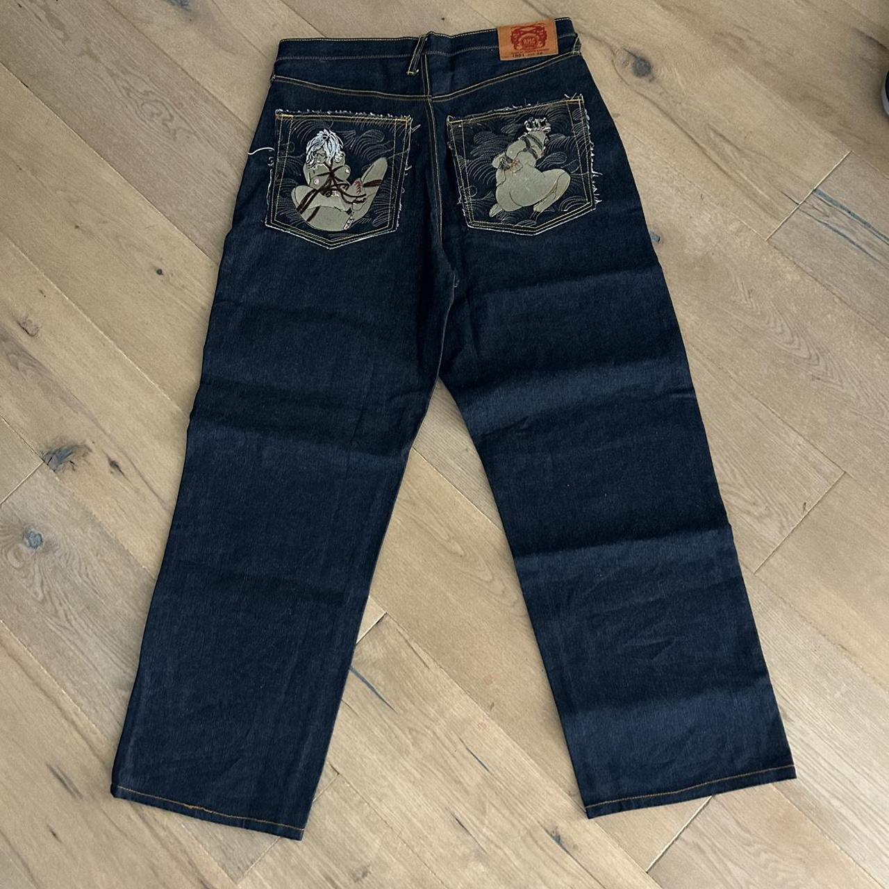 RMC Jeans 36x32 No Defects Ultra Baggy - Depop