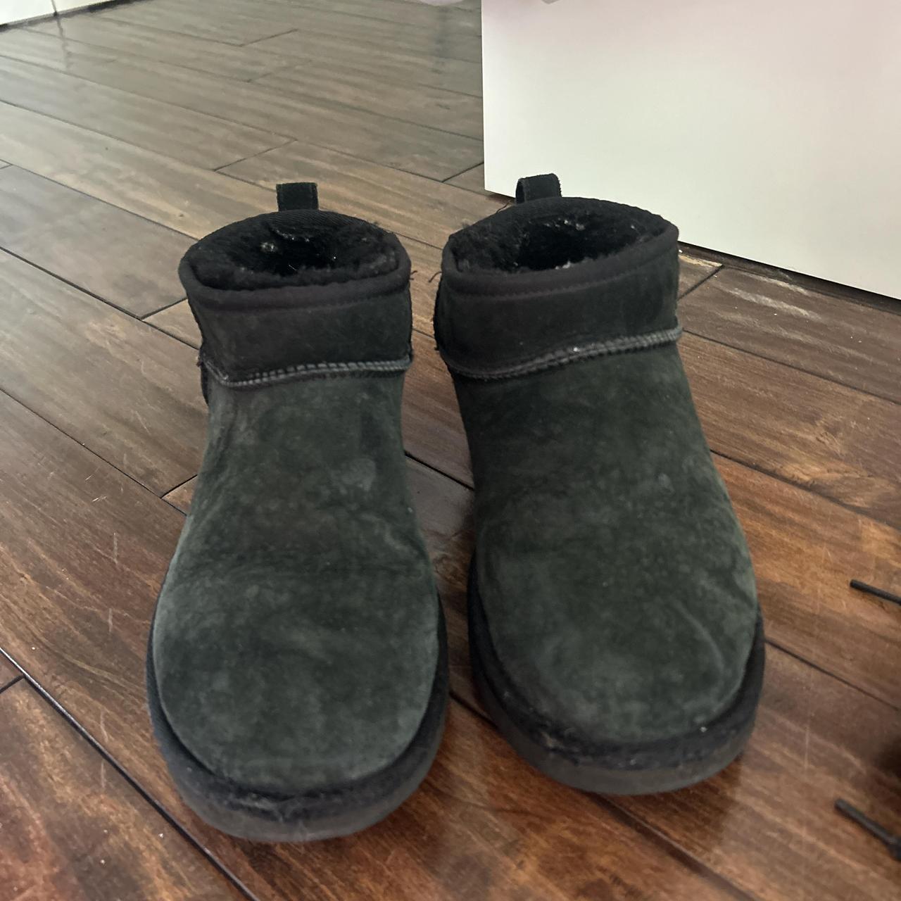 Black ultra mini uggs no box - Depop