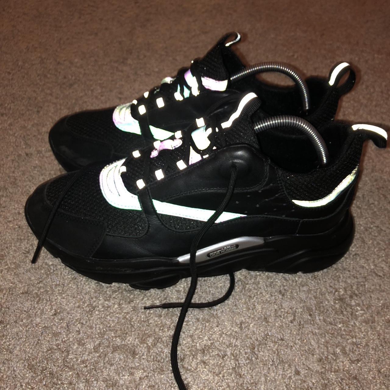 Dior B22 Reflective Black Good condition but does... - Depop