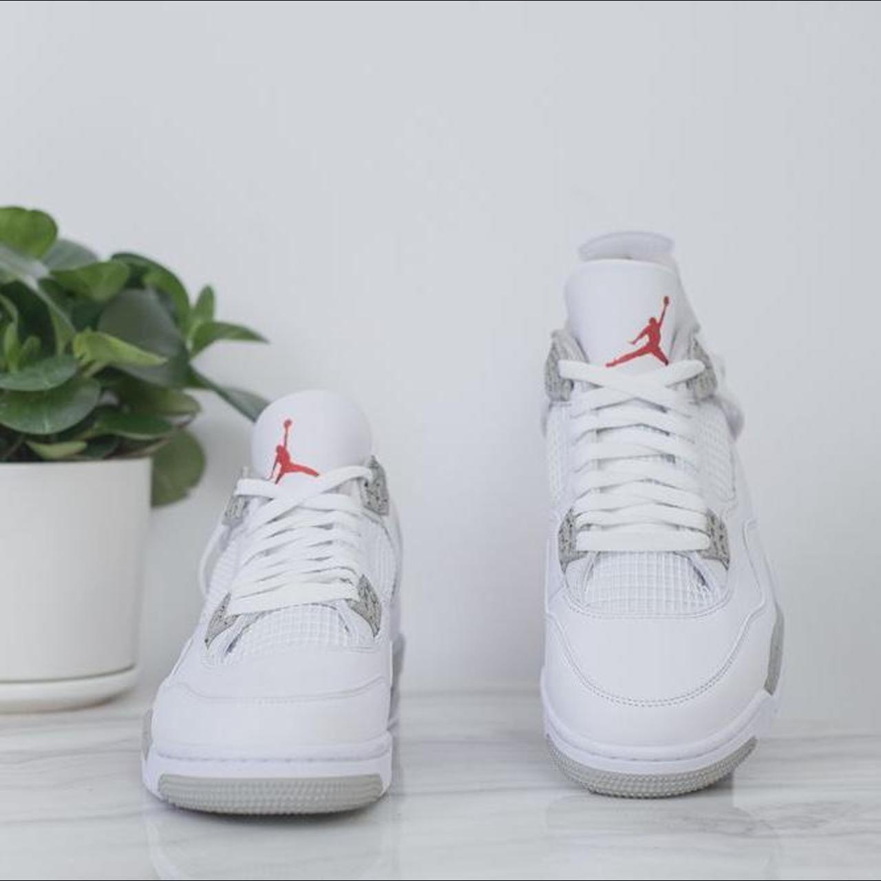 Jordan 4 Oreo New, no box stockx tags - Depop