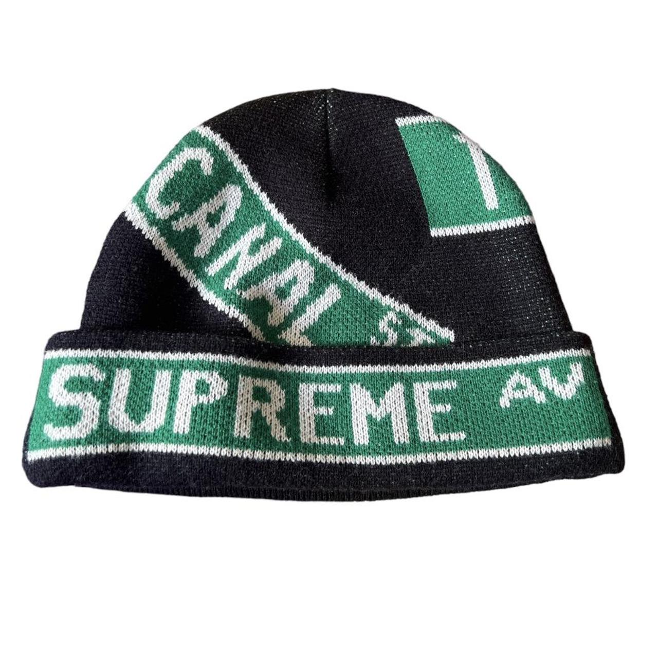 Supreme Street Signs Beanie One Size *This... - Depop