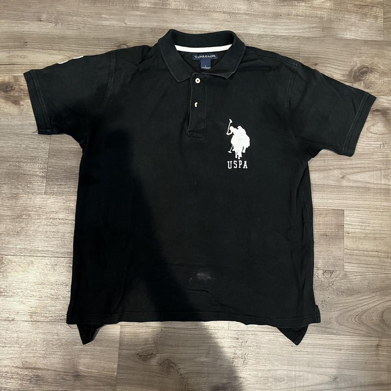 Chief Keef Black and White Polo Ralph Assassin... | Depop