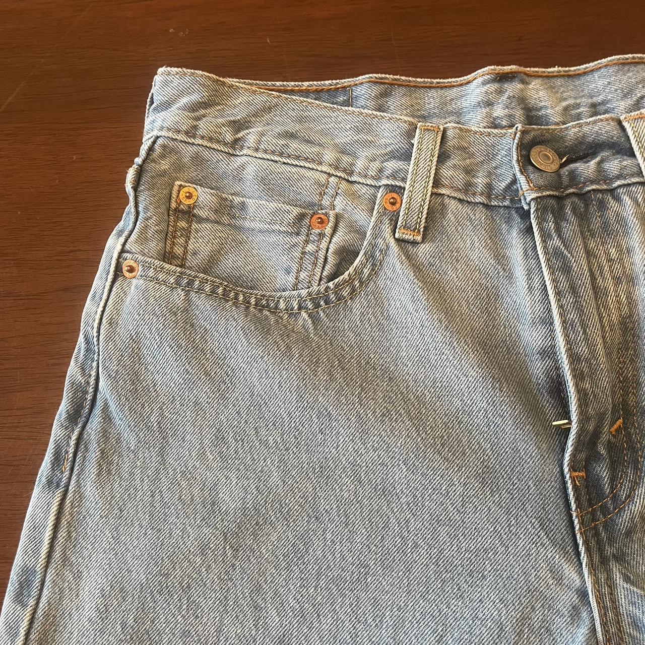 Light blue jorts - perfect for summer! No flaws DM... - Depop