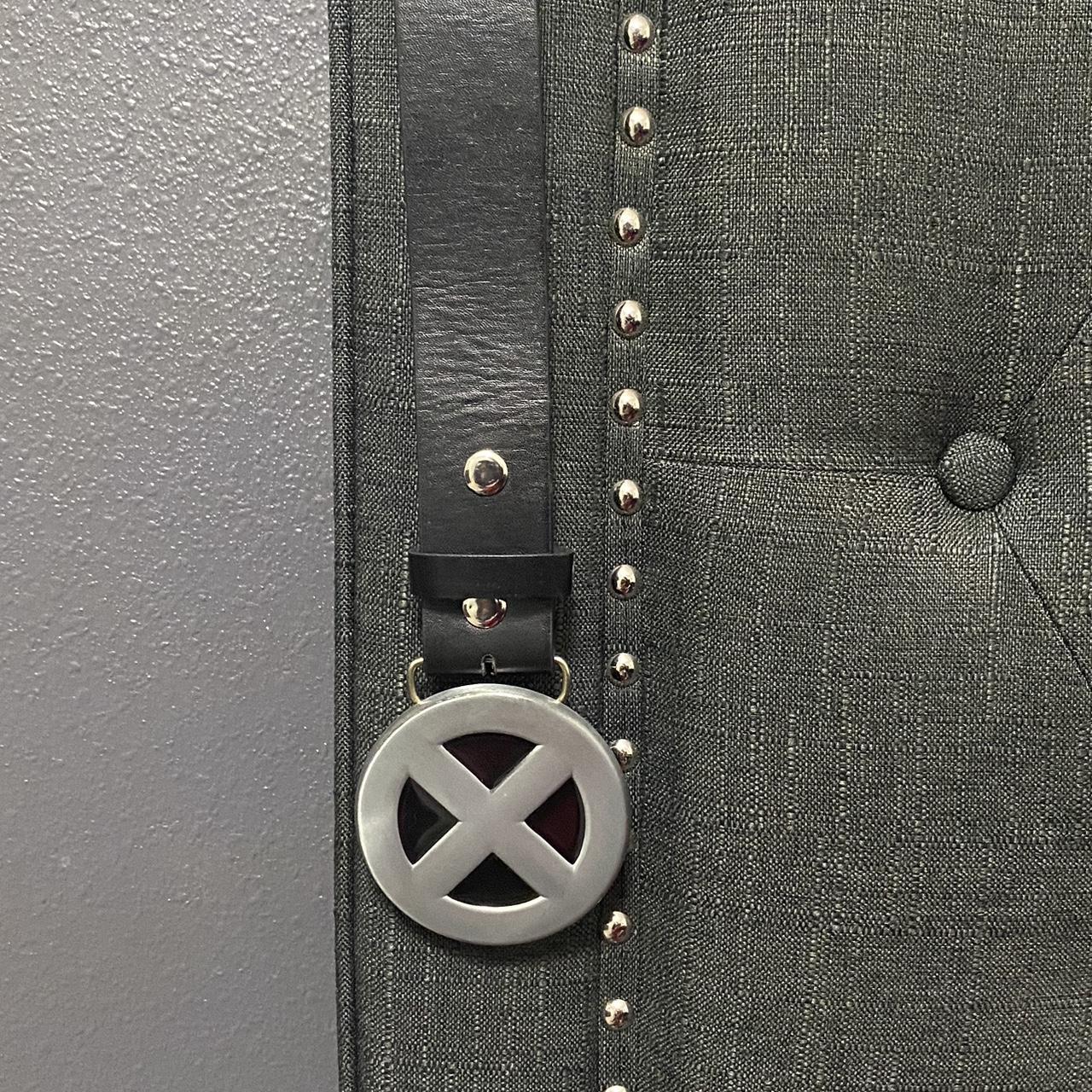 “X-MAN/KEN CARSON” belt WORN ONCE GOOD CONDITION... - Depop