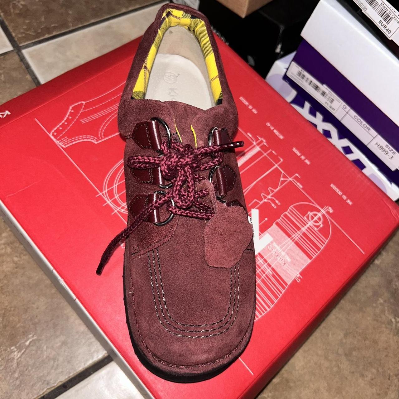 Burgundy kickers #kickers super cute just don’t know... - Depop