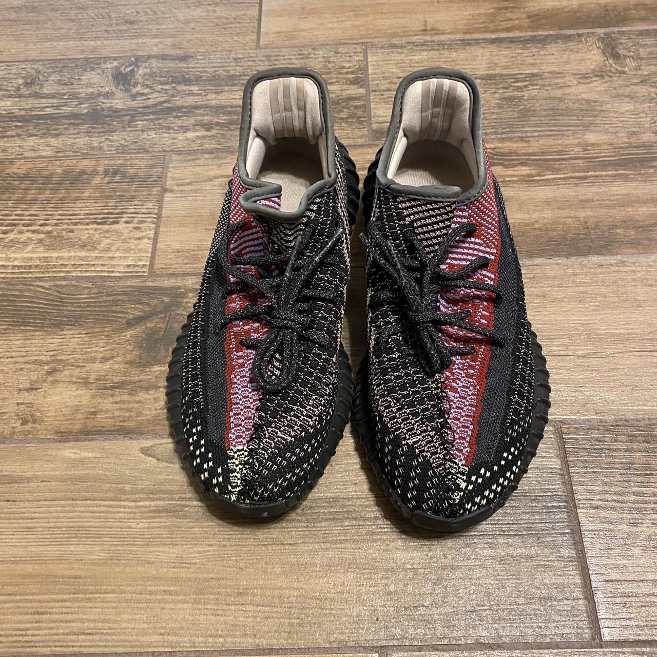 Yeezy Boost 350 V2 'Yecheil Reflective' Size 9 in... - Depop