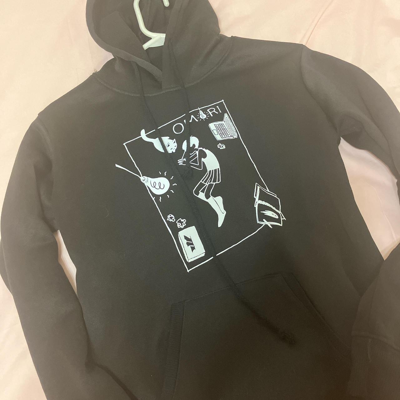 Omori black hoodie #omori #sunny #omocat - Depop