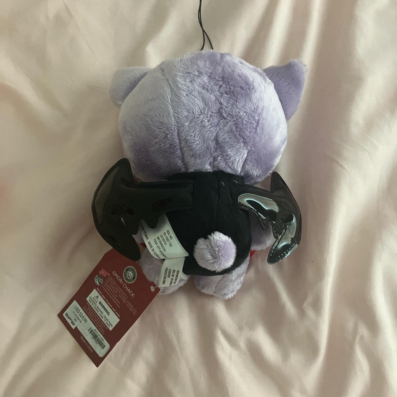 brand new with tags vampire bat gloomy bear purple... - Depop