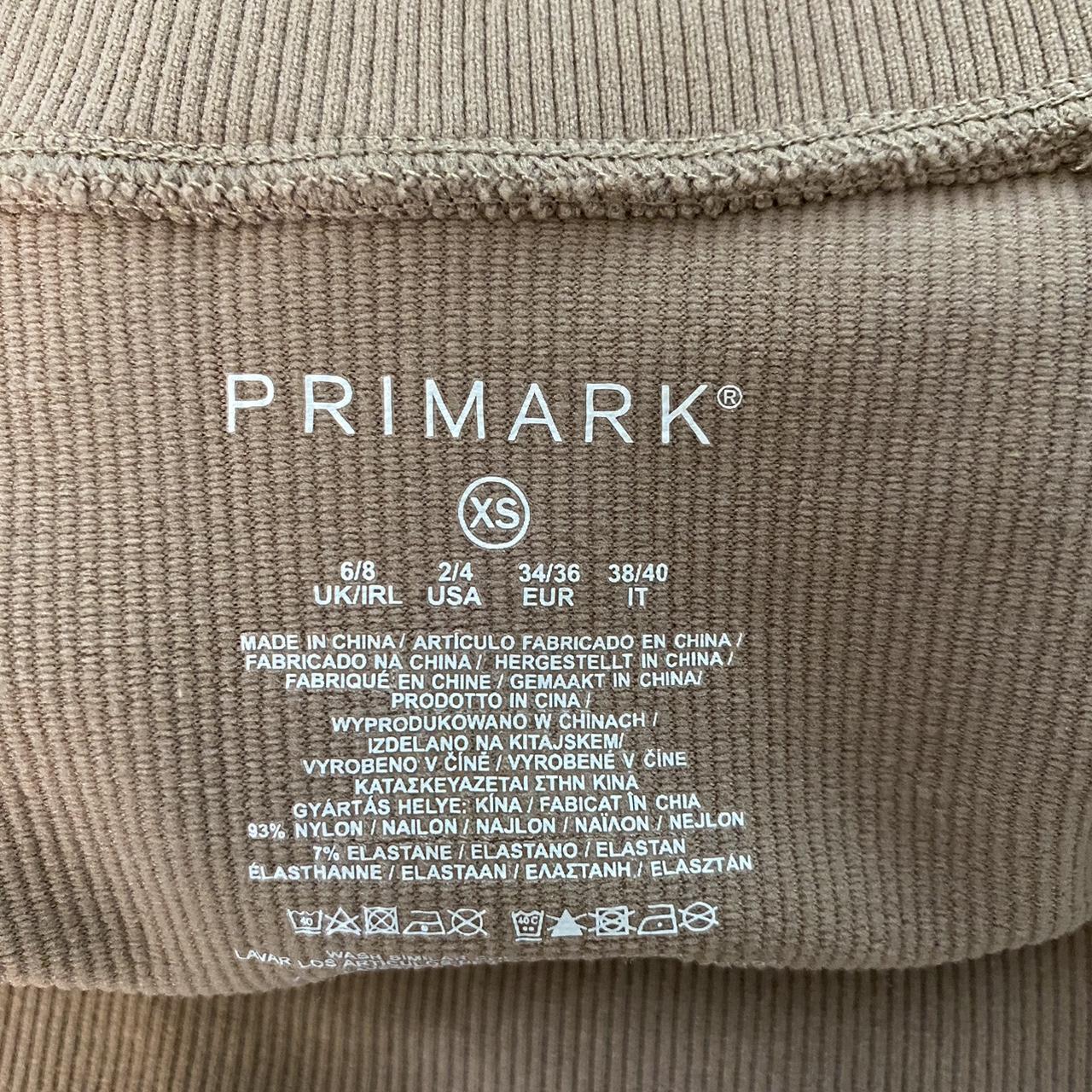 Primark Women's Brown and Tan Bodysuit | Depop