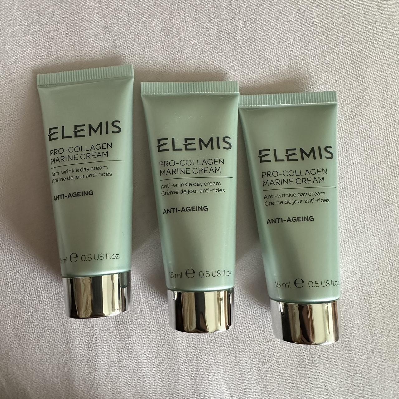 Rrp £111 Elemis pro-collagen marine cream 15 ml x 3... - Depop