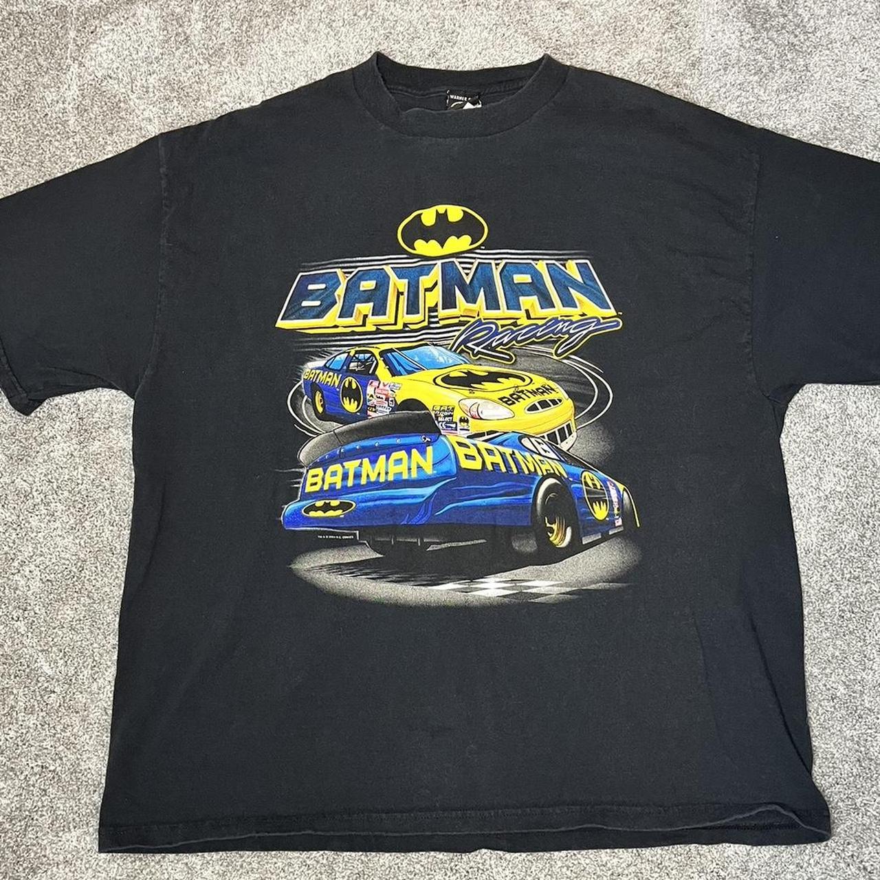 vintage 2004 Y2K Batman Nascar T-shirt‼️ Size... - Depop