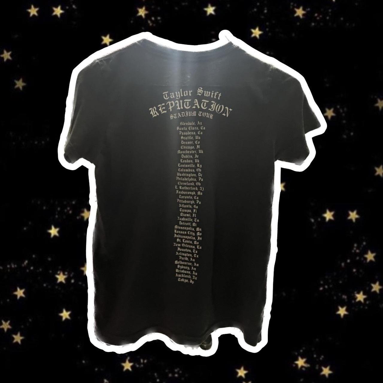 taylor swift reputation tour shirt. the tag says... - Depop