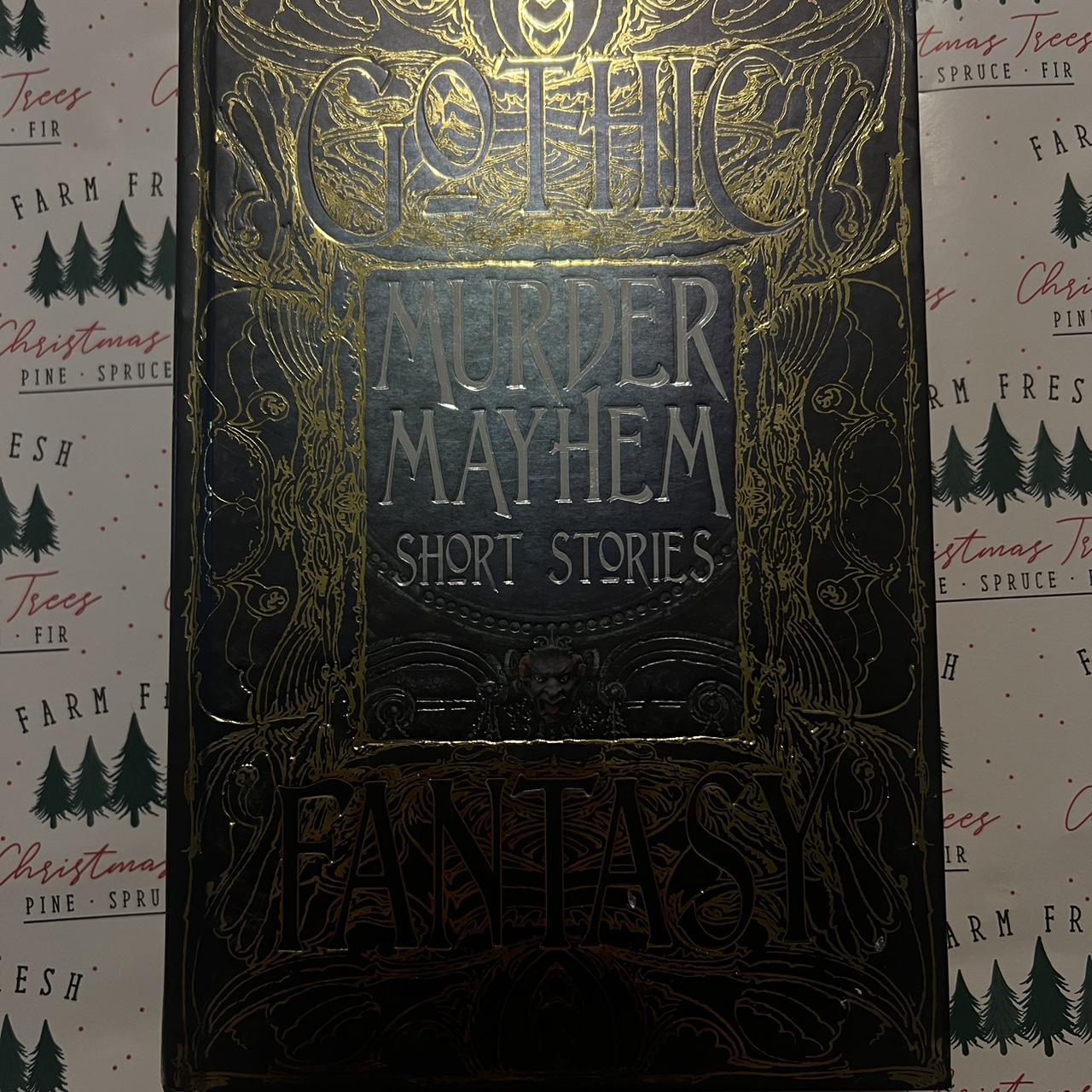 Gothic murder mayhem short stories book #gothic... | Depop