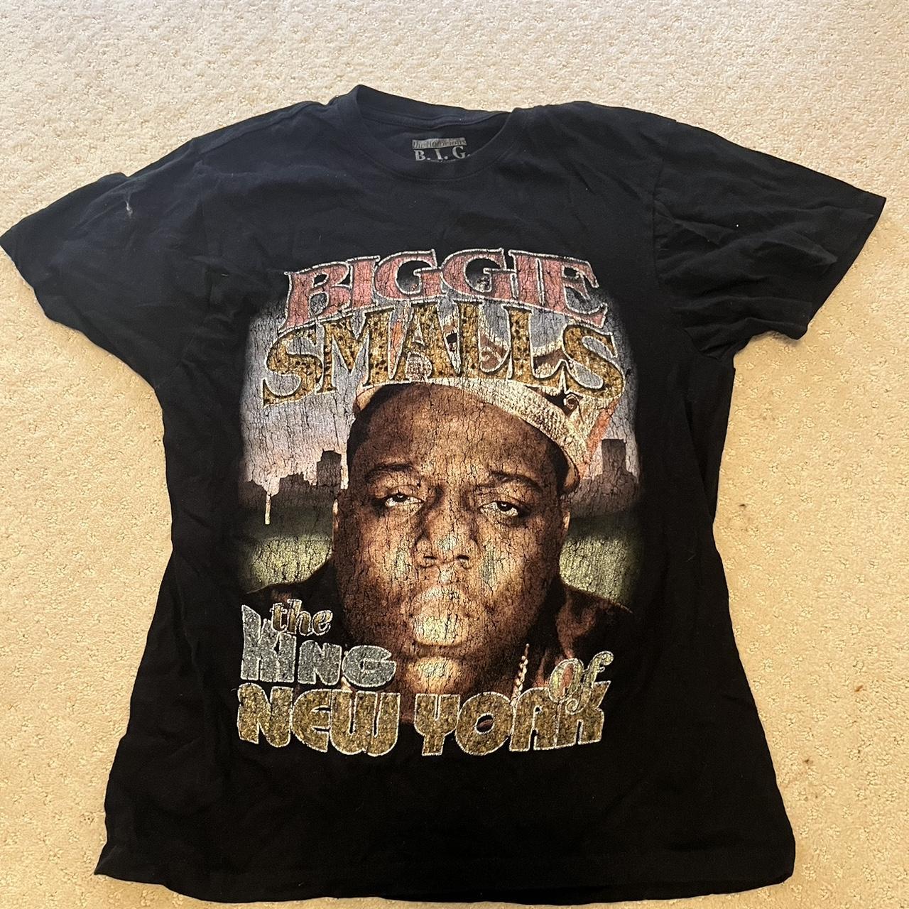 Vintage Biggie smalls thrifted tee - Depop