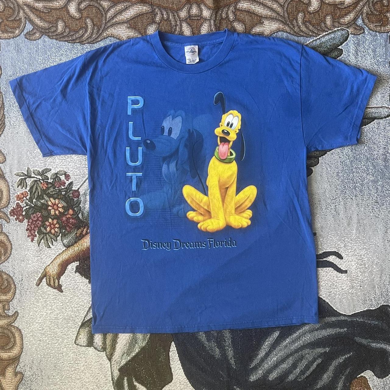 Vintage Disney Dreams Florida Pluto Tee - Size L - Depop