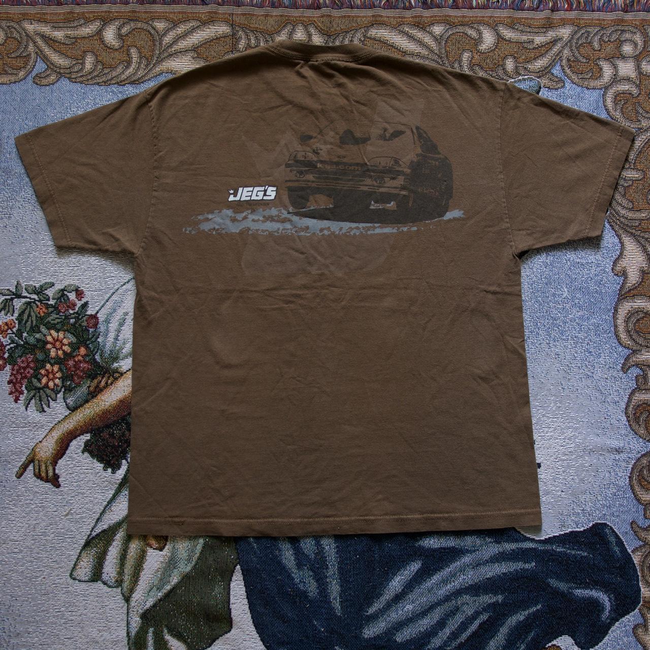 Vintage NHRA Jegs Racing Tee - Size XL 29x23.5 - Depop