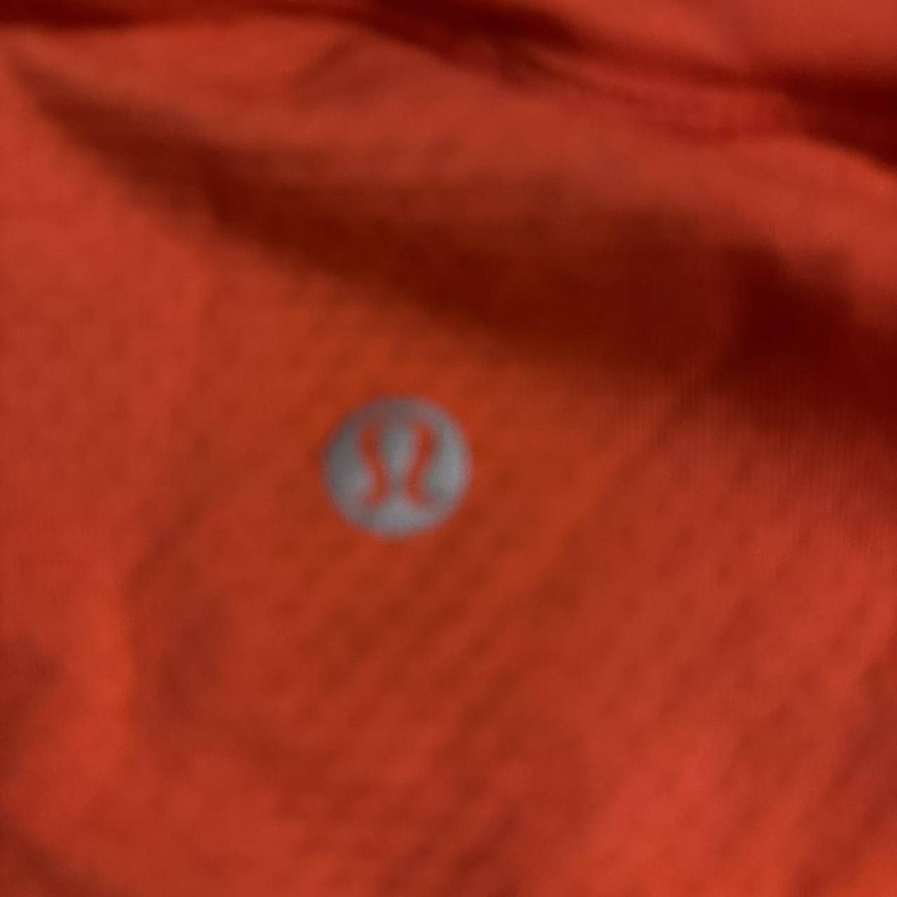 red lululemon short sleeve size- 6 condition- worn... - Depop