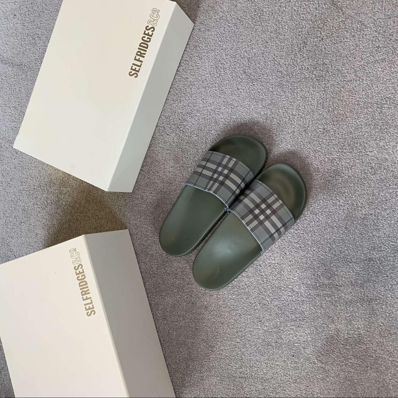 Burberry sliders Next day delivery 🚚 Size Uk9... - Depop