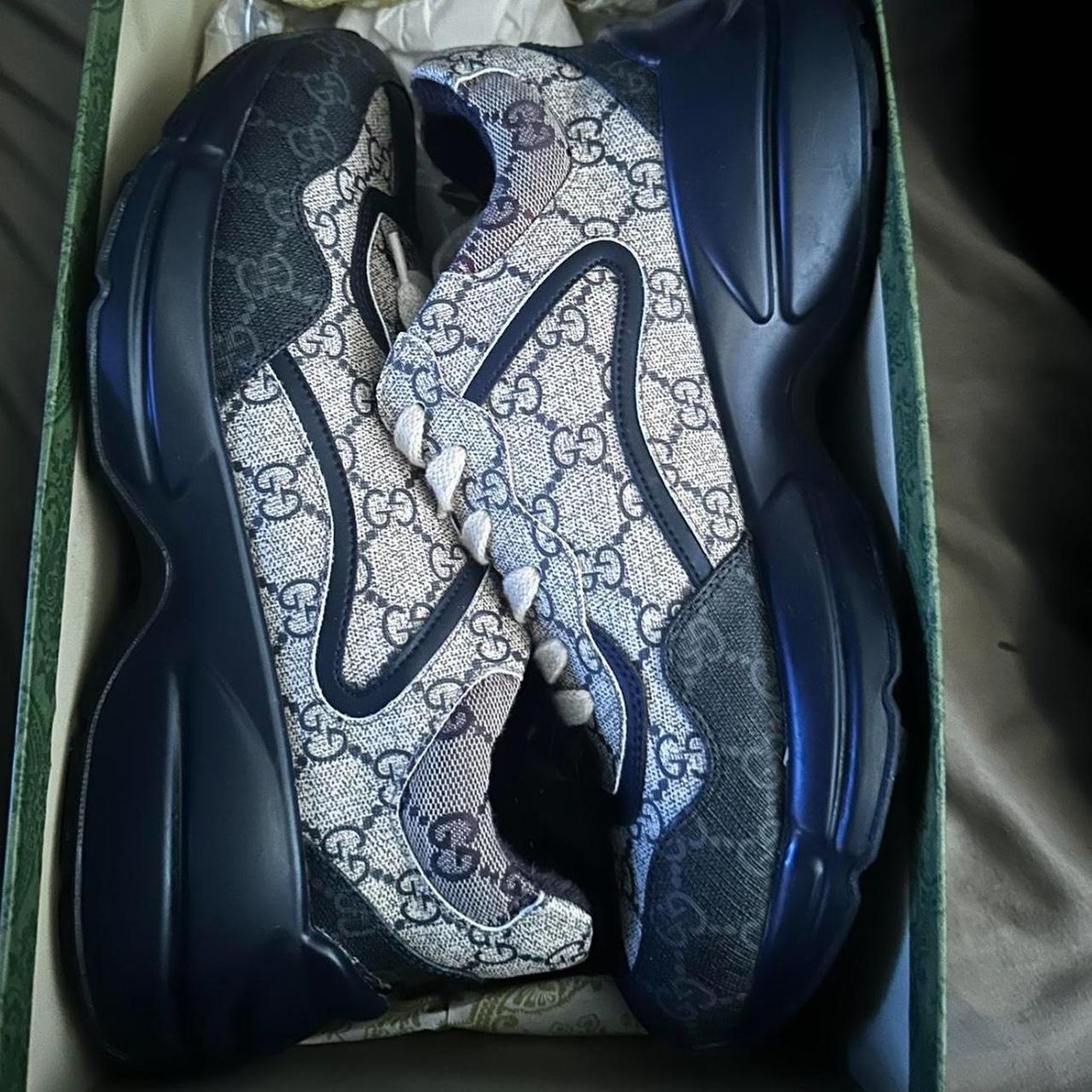 Men's Gucci Rhyton Low Top Sneakers Or if you have... - Depop