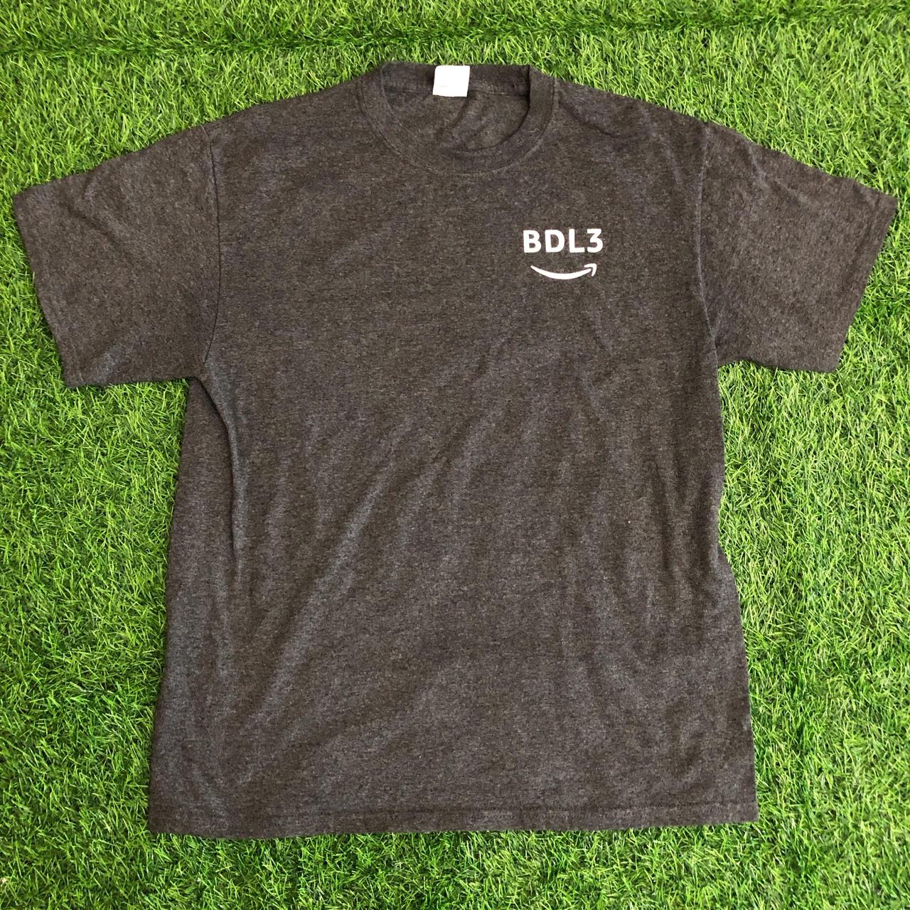 Grey ‘BDL3 First Flight’ Amazon North Haven Graphic... | Depop