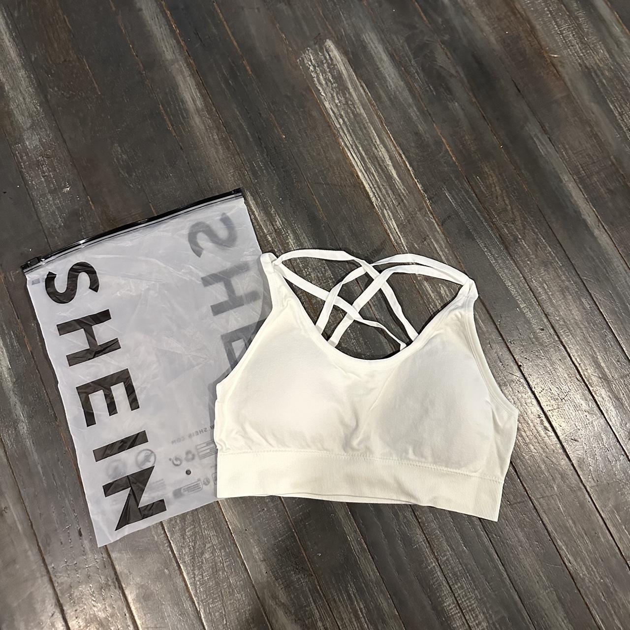 Yoga Sxy Crisscross Back Sports Bra Size: S In... - Depop
