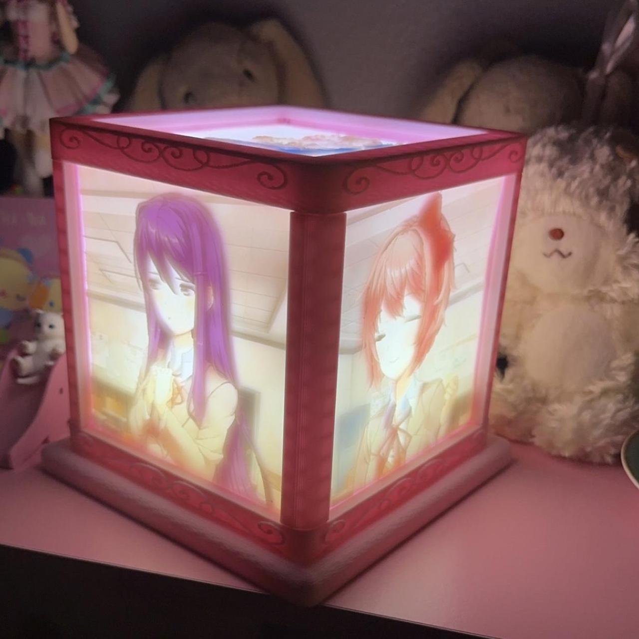 doki doki literature club (DDLC) light up lithophane... | Depop