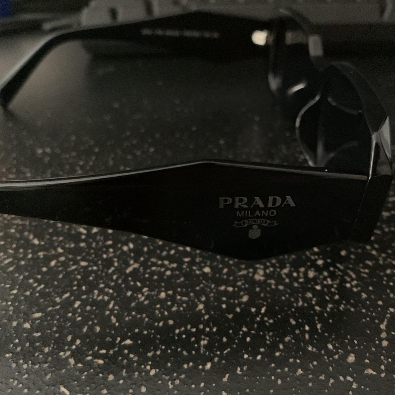 *ACCEPTING OFFERS* Black Prada Lens Sunglasses ship... - Depop