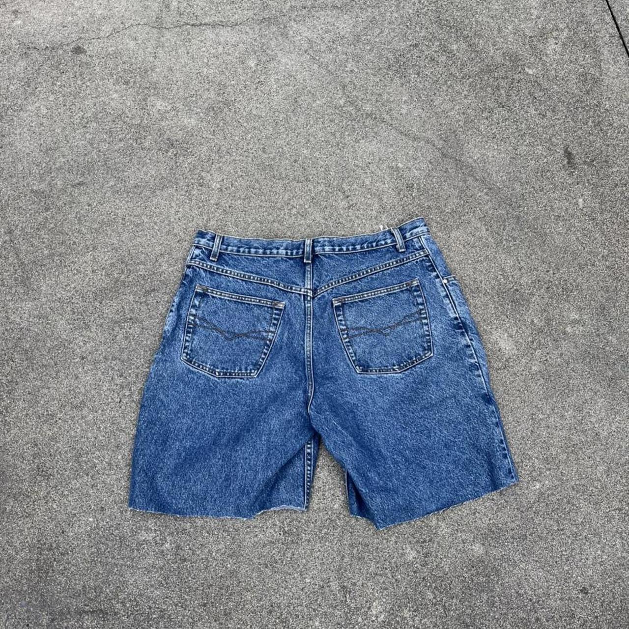 Anchor Blue Jorts: Color: blue Size: 33 Condition:... - Depop