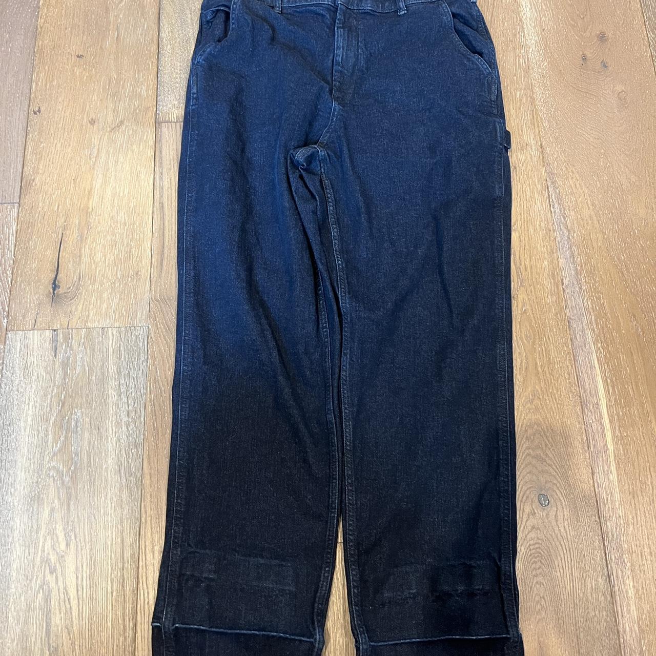 Uniqlo relaxed fit work jeans 👖 🛠️🧱 Got some stress... - Depop