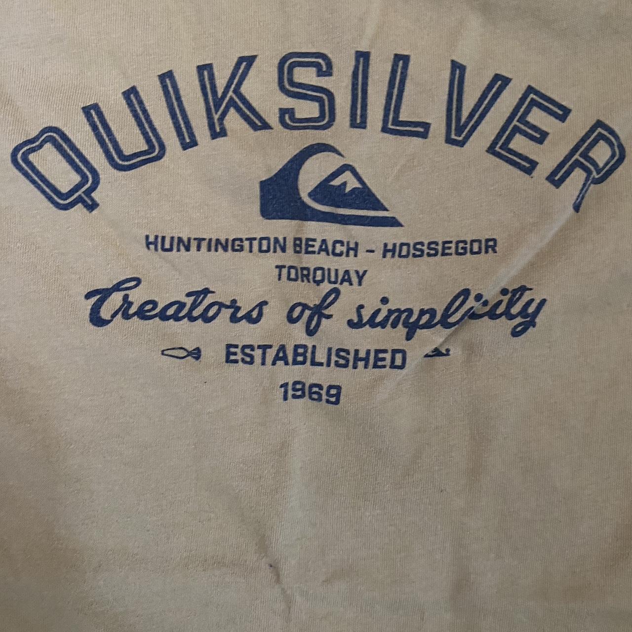 Quicksilver Bells Beach Kids Tee Shirt size... - Depop