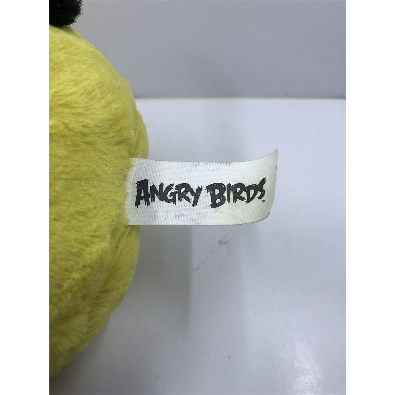 Angry Birds Yellow Bird Chuck Plush Stuffed Animal... - Depop