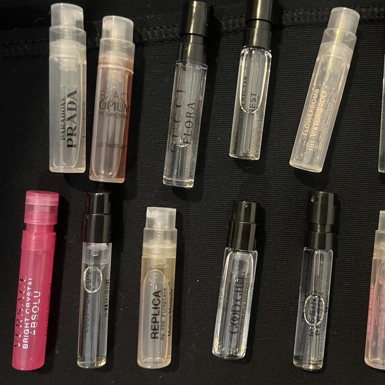 Perfume samples blind bag -comes with four perfume... - Depop