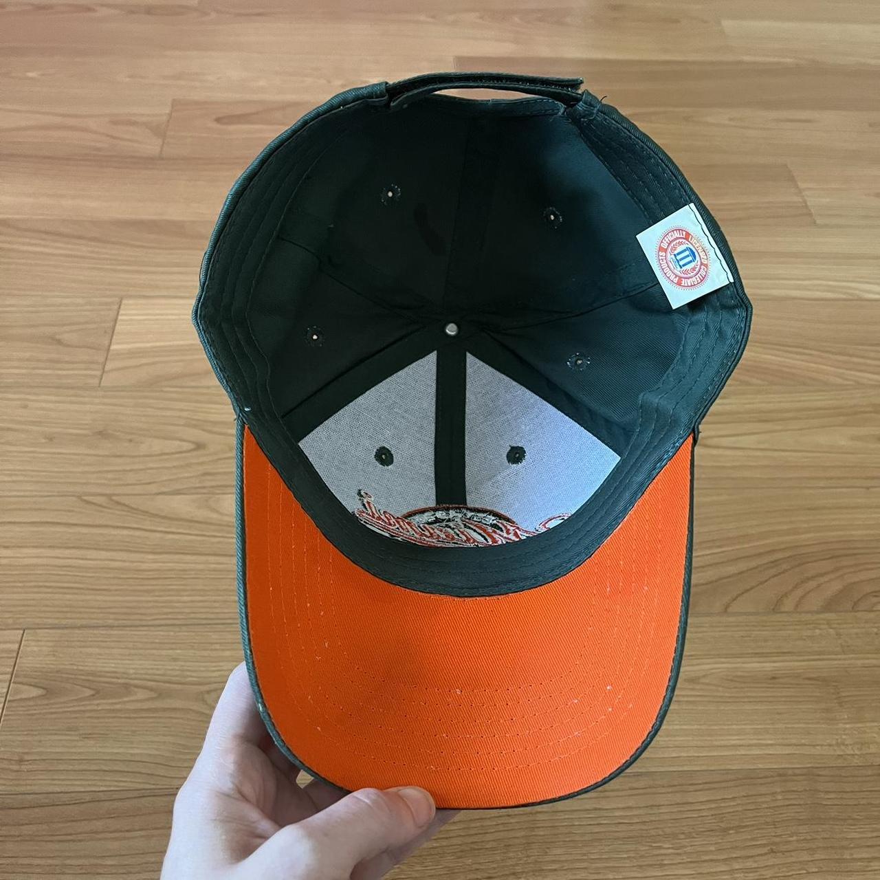 Official Miami Hurricanes Baseball Cap OS Velcro... - Depop