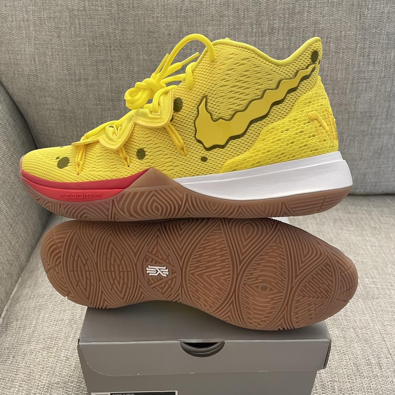 Nike Kyrie 5 SpongeBob SquarePants BRAND NEW Size... - Depop