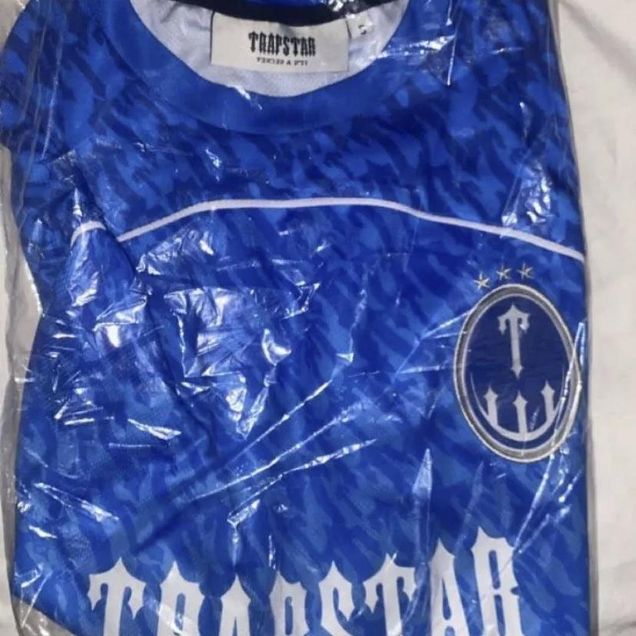Blue trapstar football jersey Authentic 💯 - Depop