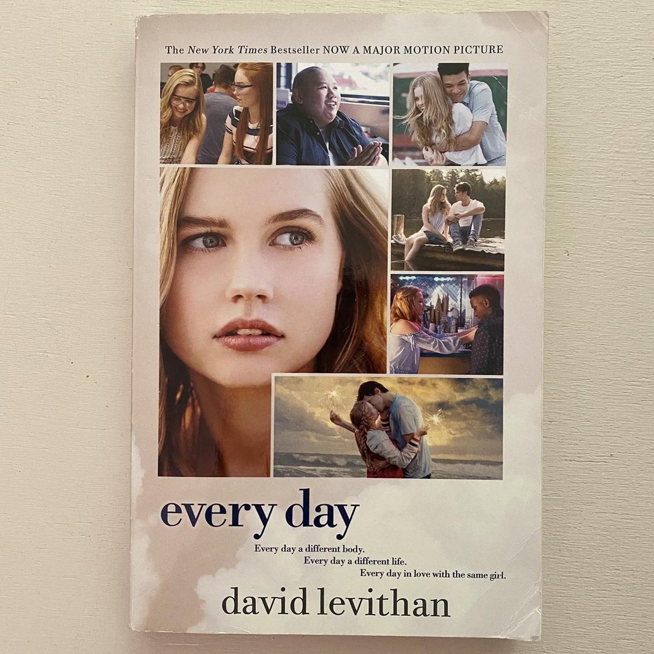 Book "every day" by David Levithan. Some wear on... - Depop