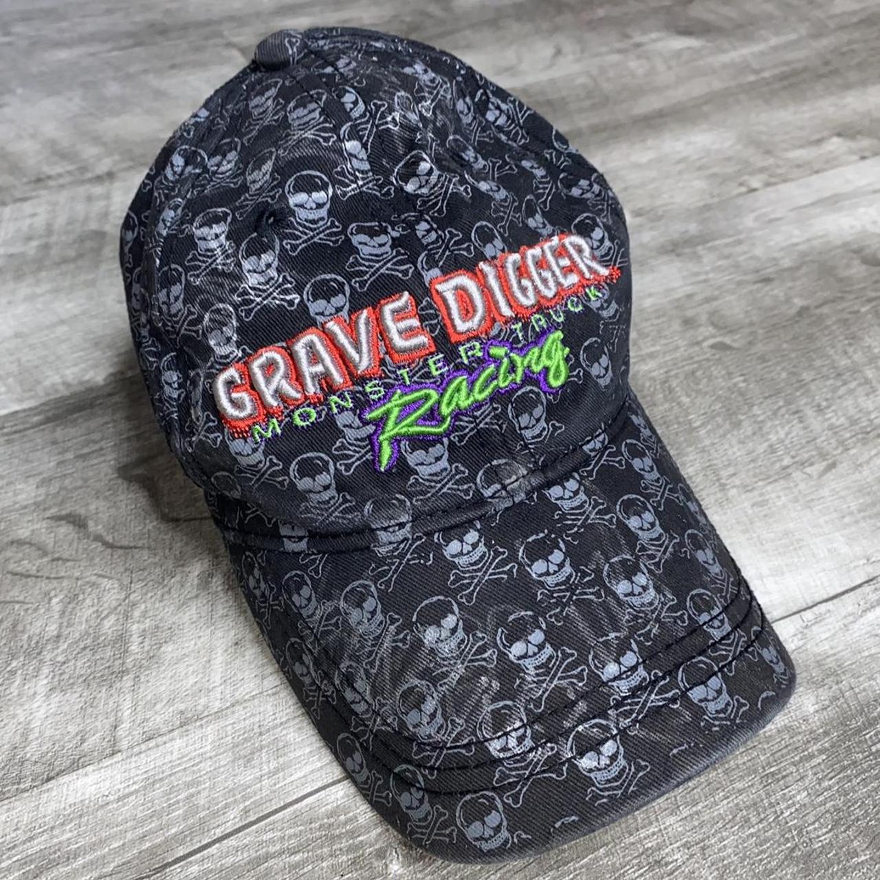 Y2k Grave Digger Skull Emo Goth Hat 2008 ️too small... - Depop