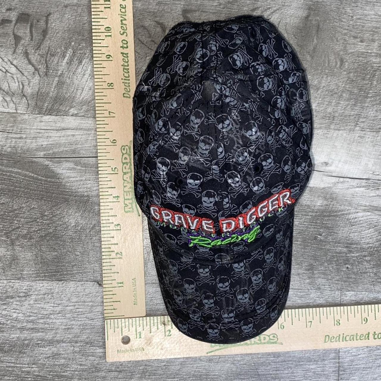 Y2k Grave Digger Skull Emo Goth Hat 2008 ️too small... - Depop