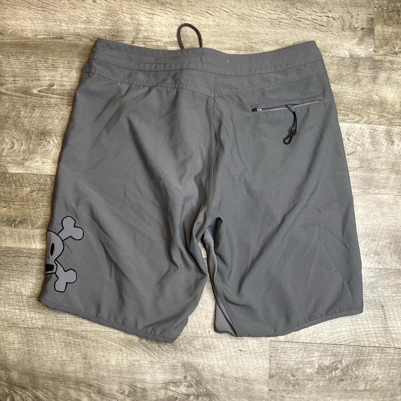 Y2K Paul Frank Swim Trunks Skull Emo Size 38 #emo... - Depop