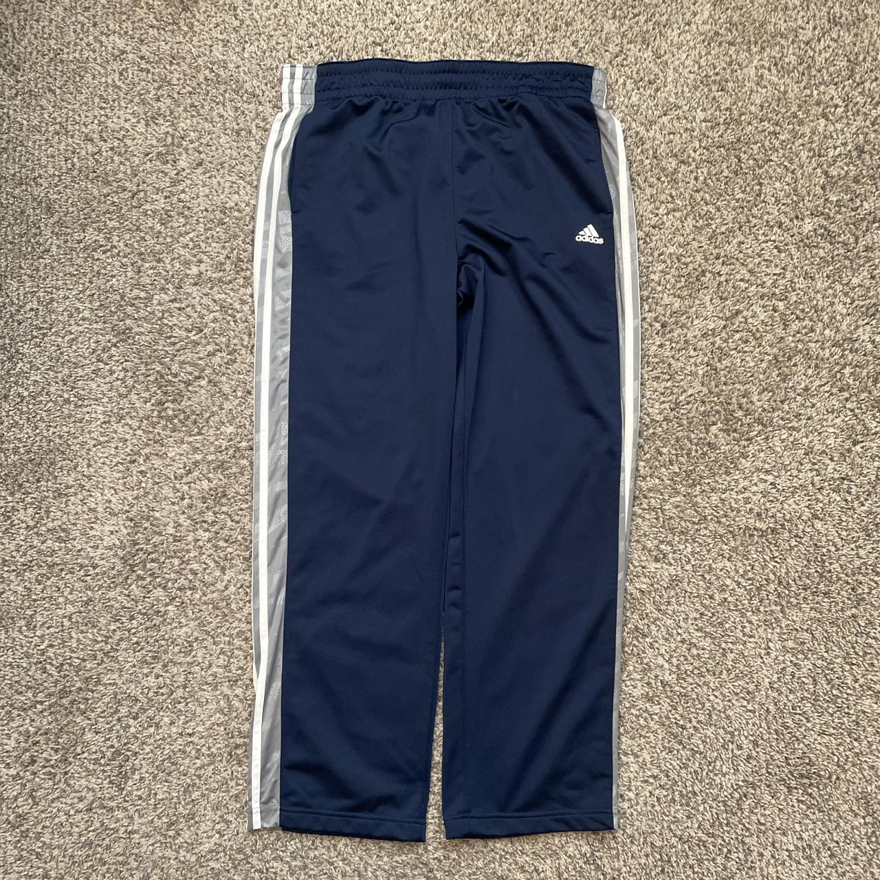 Vintage Adidas Basketball Track Pants No... - Depop