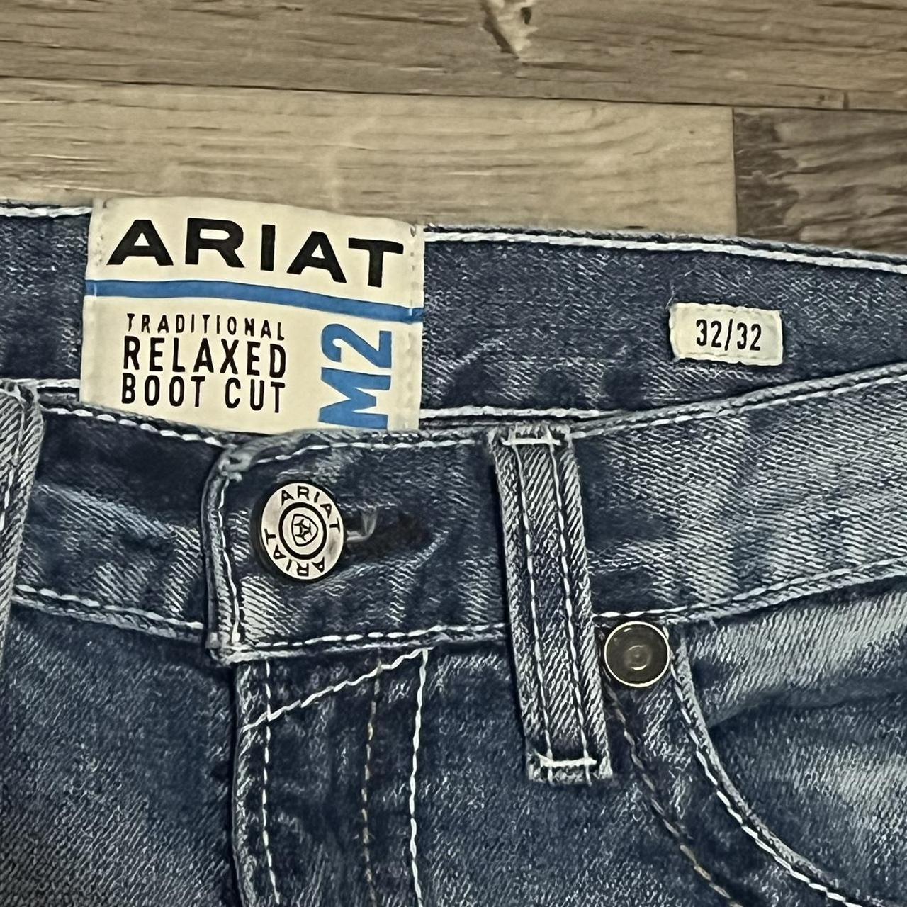 Ariat M2 denim jeans Relaxed bootcut 32/32 Has... - Depop