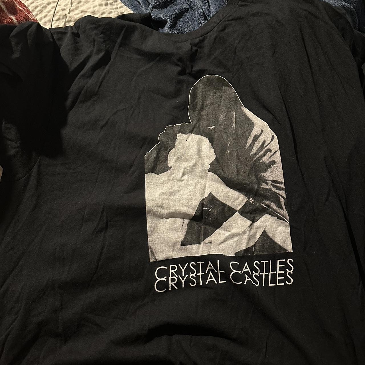 Crystal Castles (III) Fall 2012 Tour Tshirt 3XL Good... - Depop